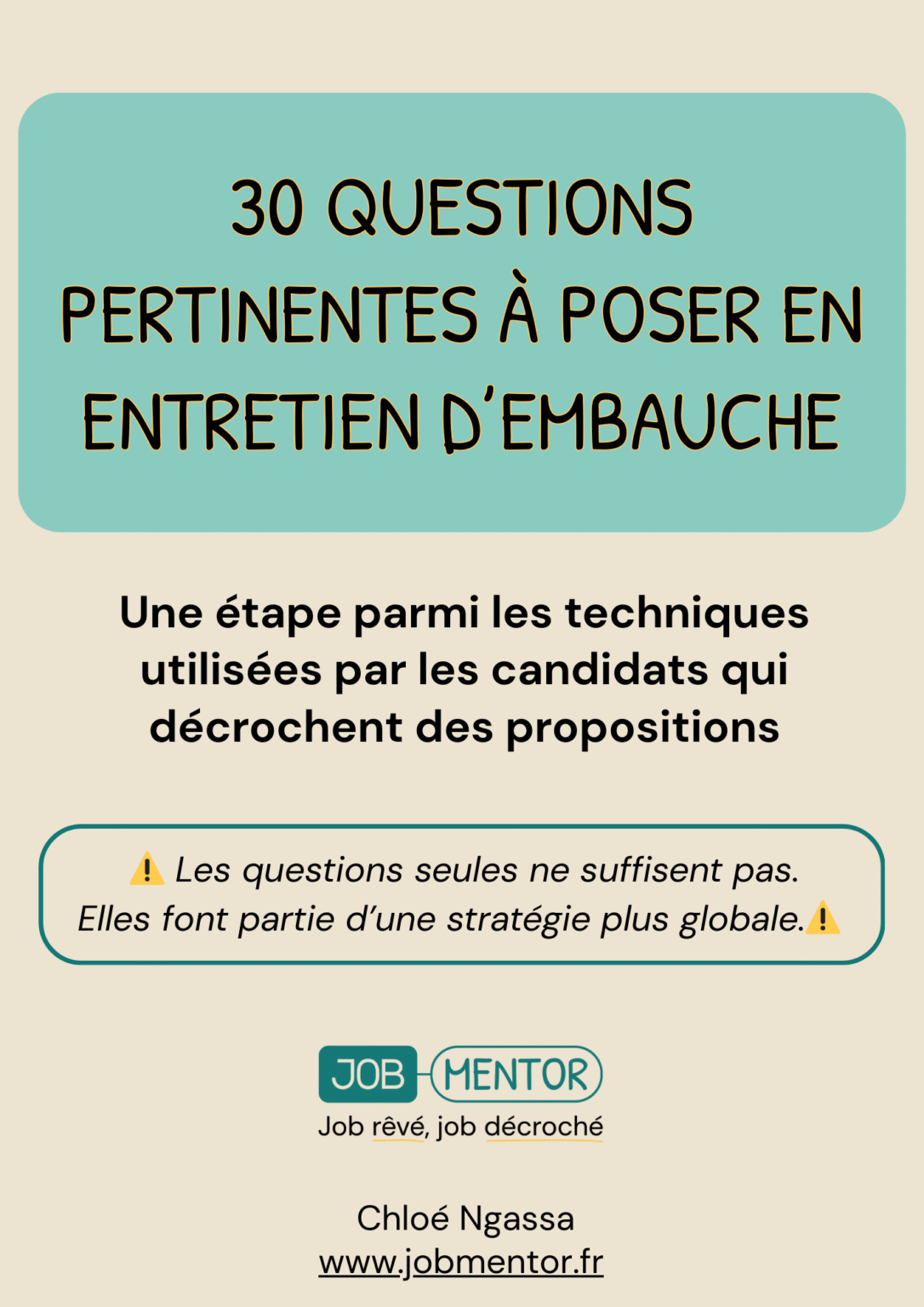 30 questions à poser en entretien d’embauche | Guide gratuit